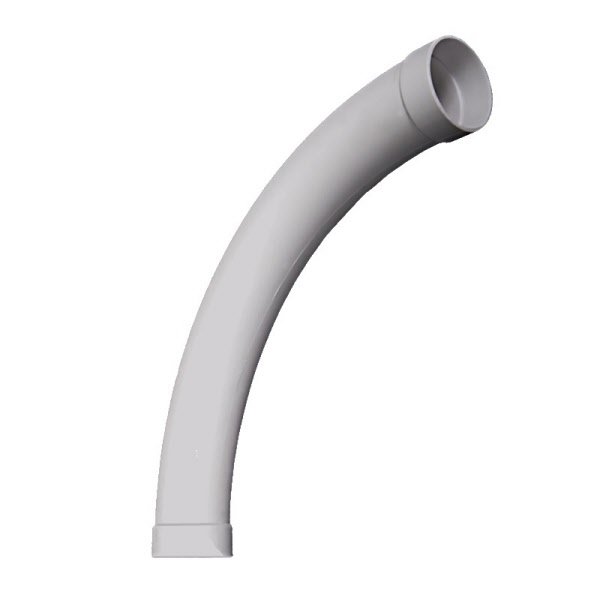 Rohrbogen lang 90 Grad für Schlaucheinzugsystem Hide-A-Hose
